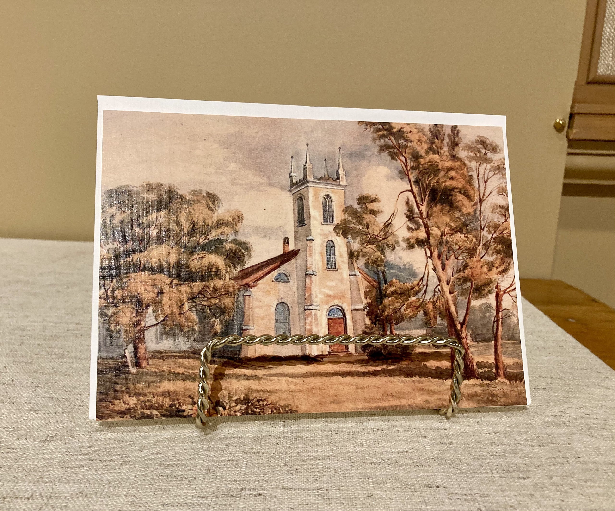 Individual Card with Watercolour Image of Church by St. Mark's Anglican ...
